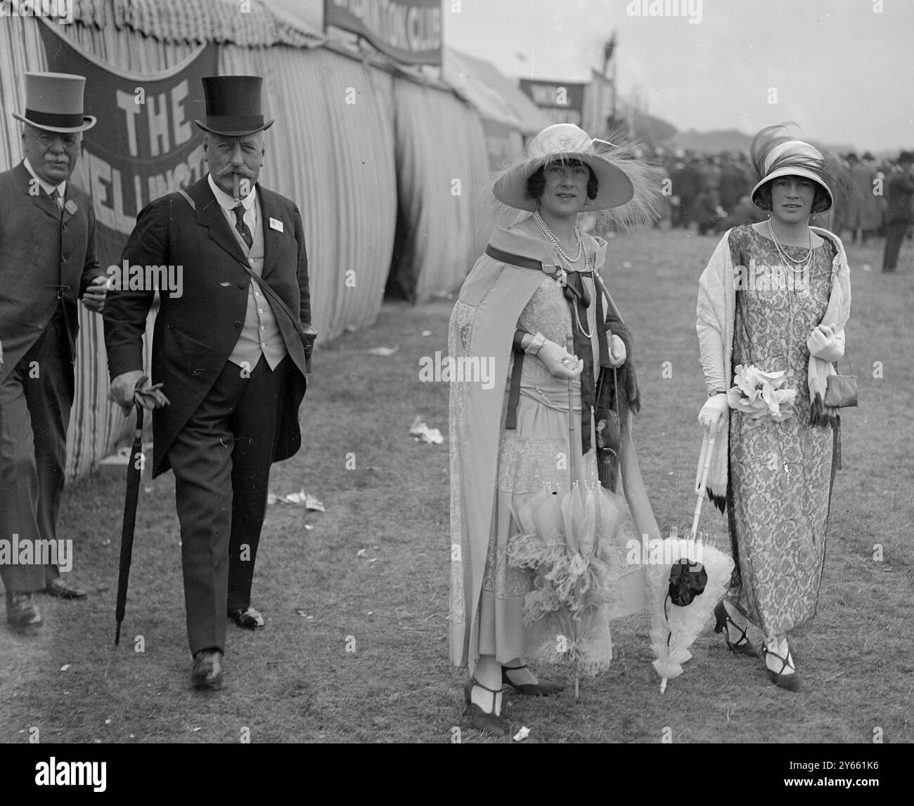 At the Royal Ascot race meeting - Mrs John Howeson and Miss Cleaver ...