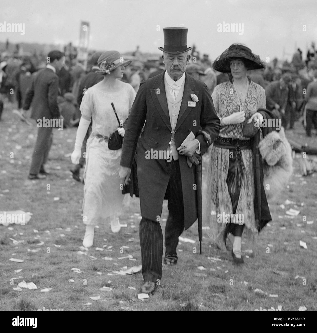 At the Royal Ascot race meeting - Lord Desborough and his party . 21 ...