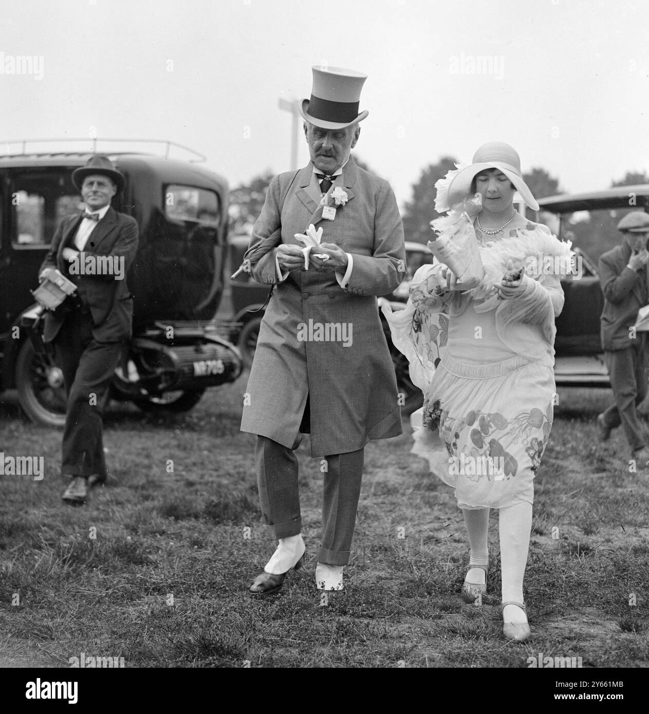 At the Royal Ascot race meeting - Miss Evelyn Gabelle and the ...