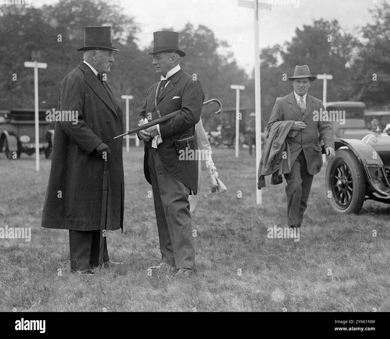 At the Royal Ascot race meeting - Lord Marcus Beresford talking to Mr ...