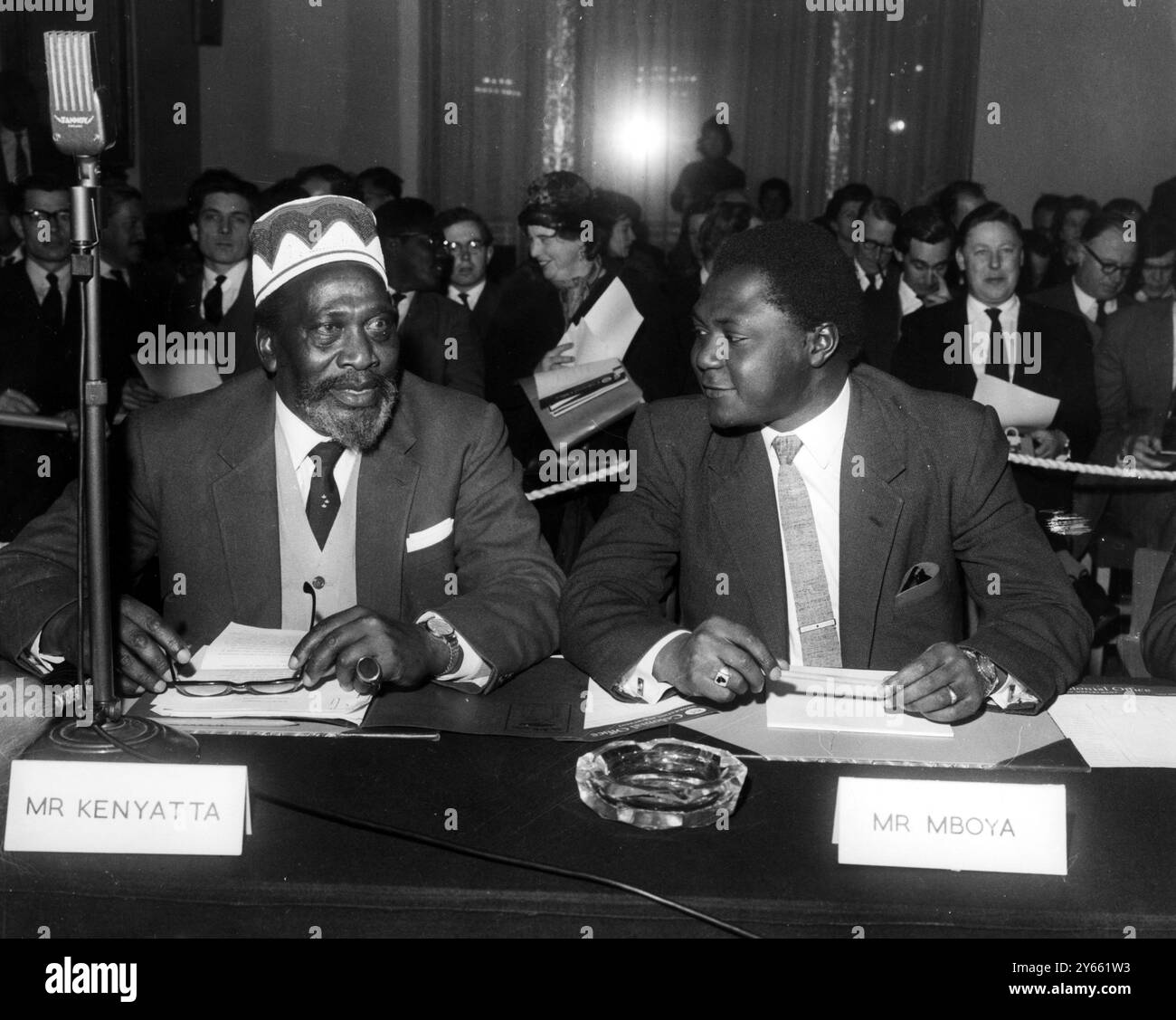 Seen at the Kenya Coastal Strip Conference at Lancaster House in London ...