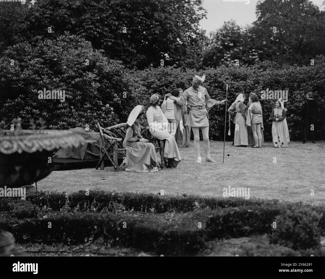 As You Like It production by the Kerwin Players Open Air Theatre Stock ...