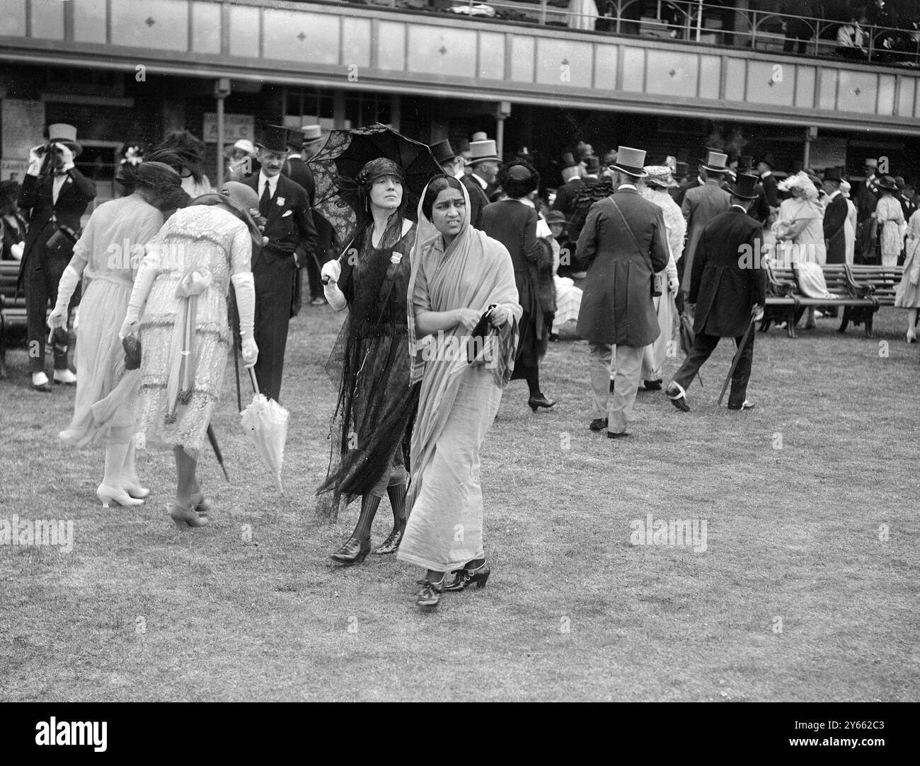 At the Royal Ascot race meeting at Ascot racecourse - Princess Gaekwar ...