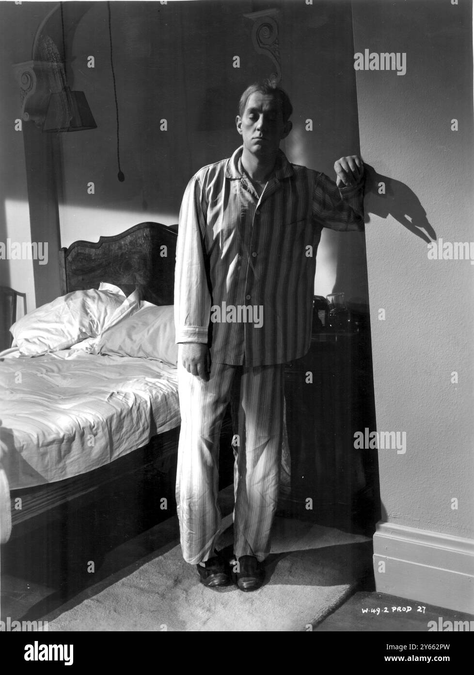 Alec Guinness in Last Holiday. He died 6 August 2000 Stock Photo - Alamy