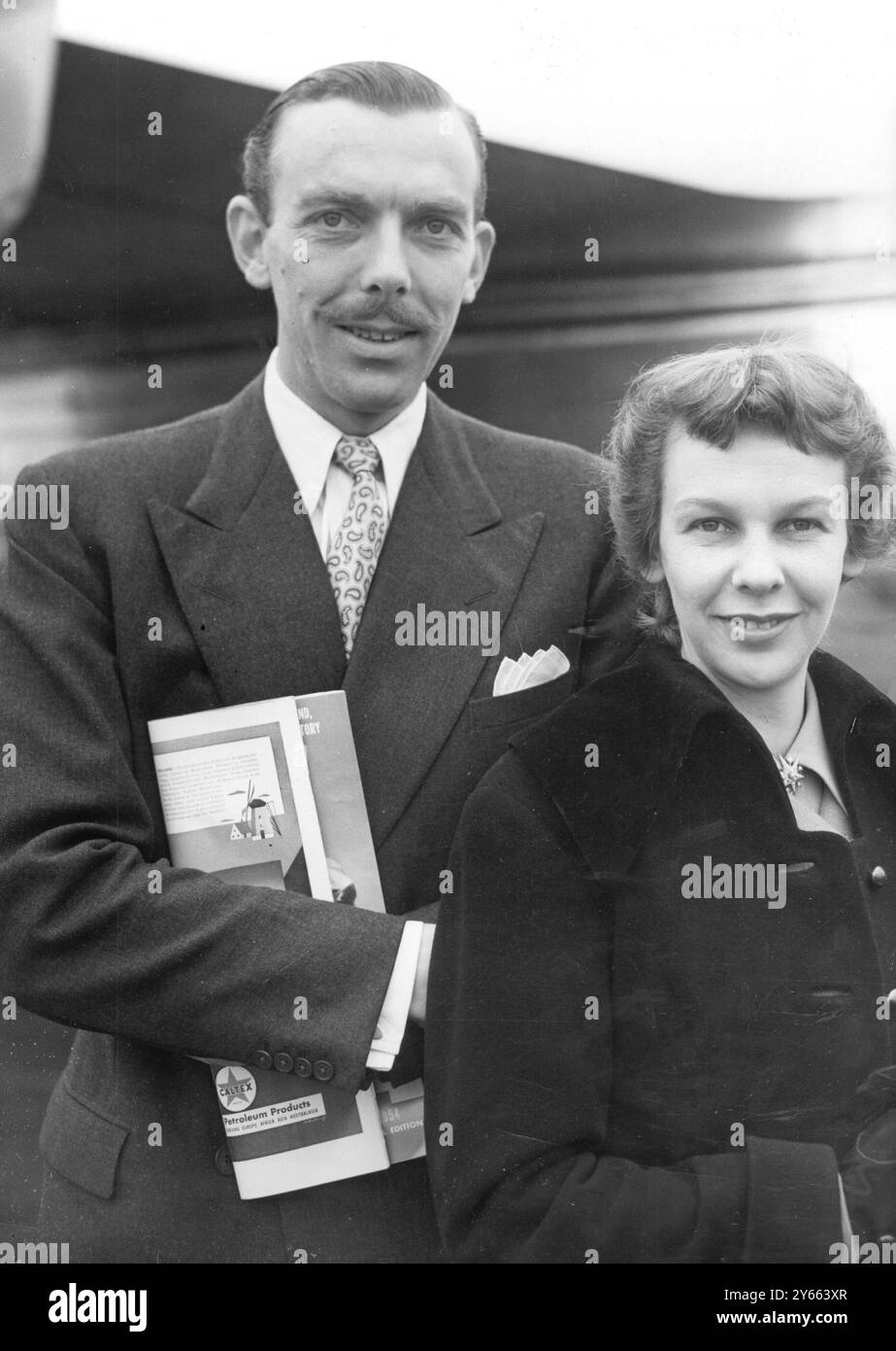 Script writer Frank Muir with Denis Norden who does the script of Radio ...