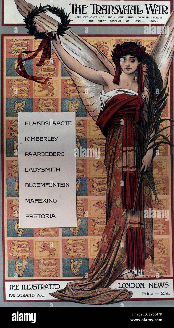 Poster illustrating the achievements of the Home and Colonial forces in ...