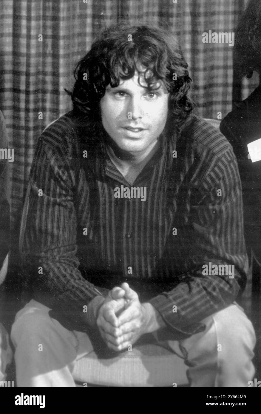 The doors singer Black and White Stock Photos & Images - Alamy