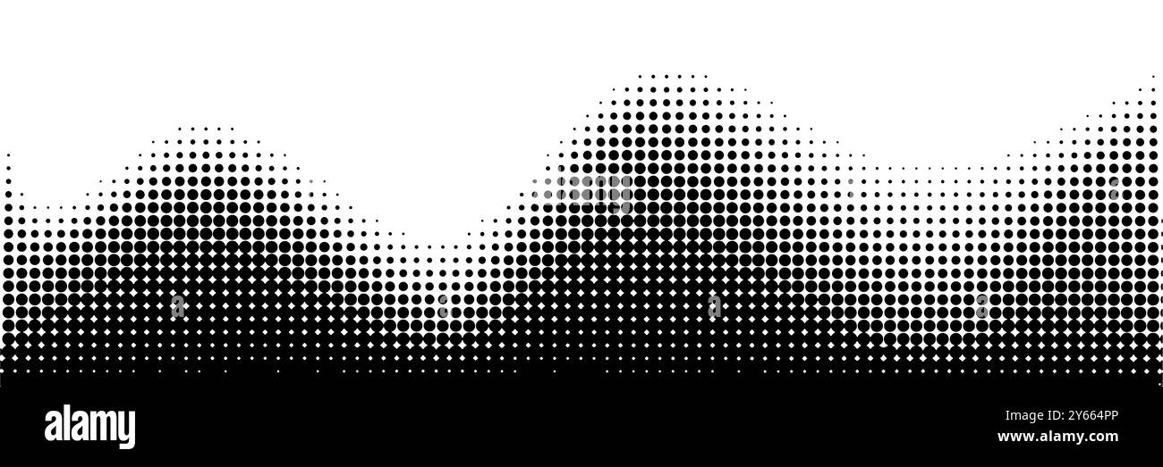 Vector illustration. Digital grid evokes structure of information ...