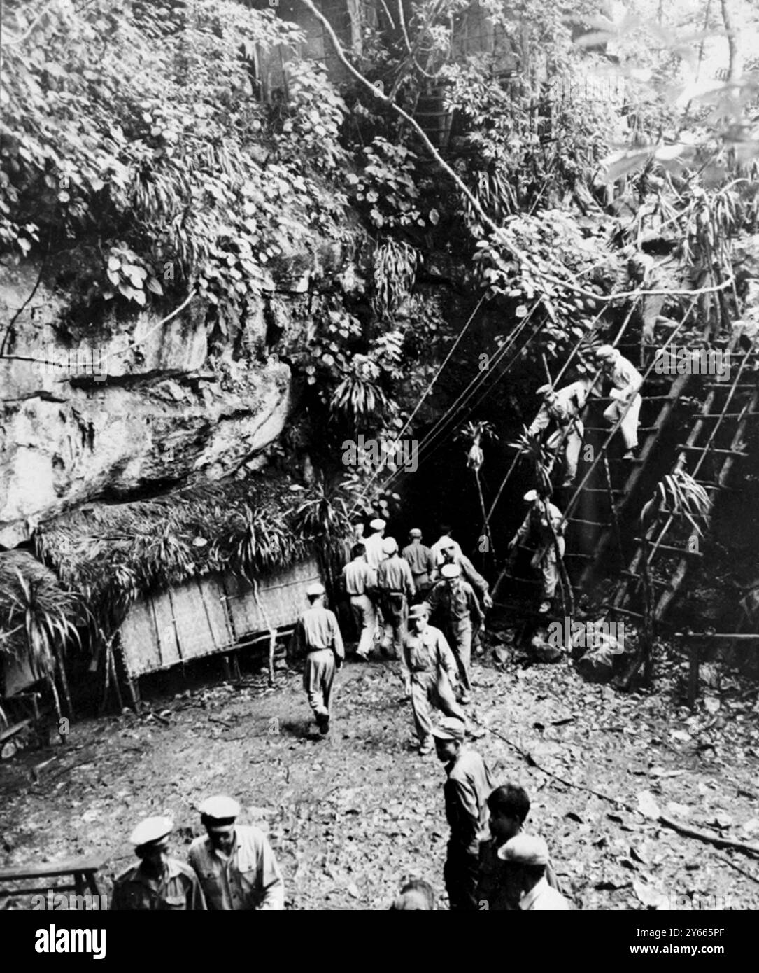 Laos Bombing : Caves as natural bomb shelters converted due to endless ...