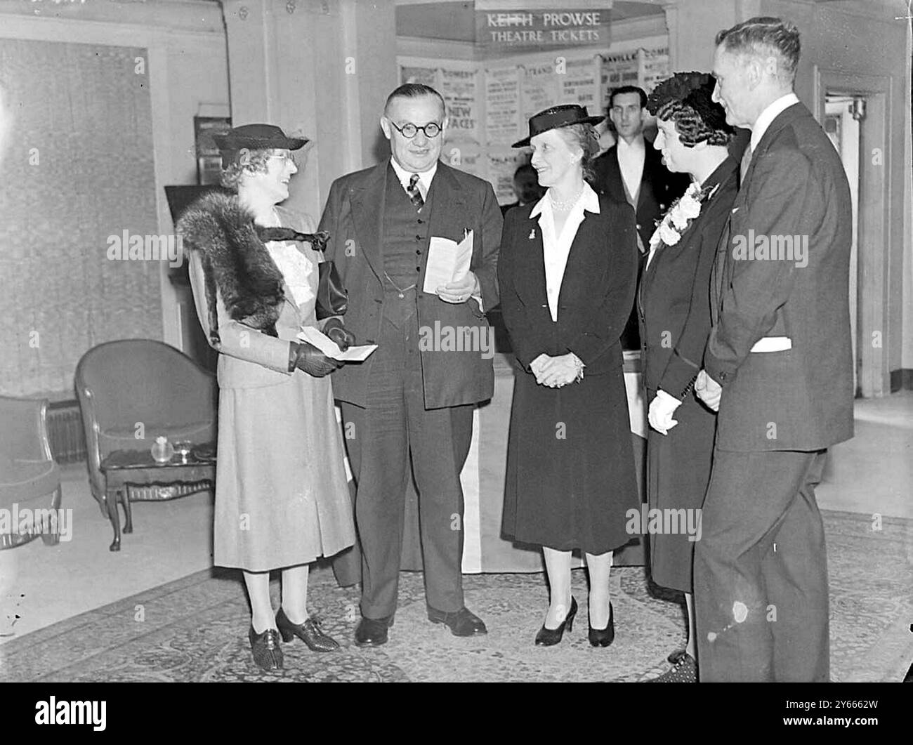 Dorchester Hotel - 17th July 1940. British fedreration of business and ...