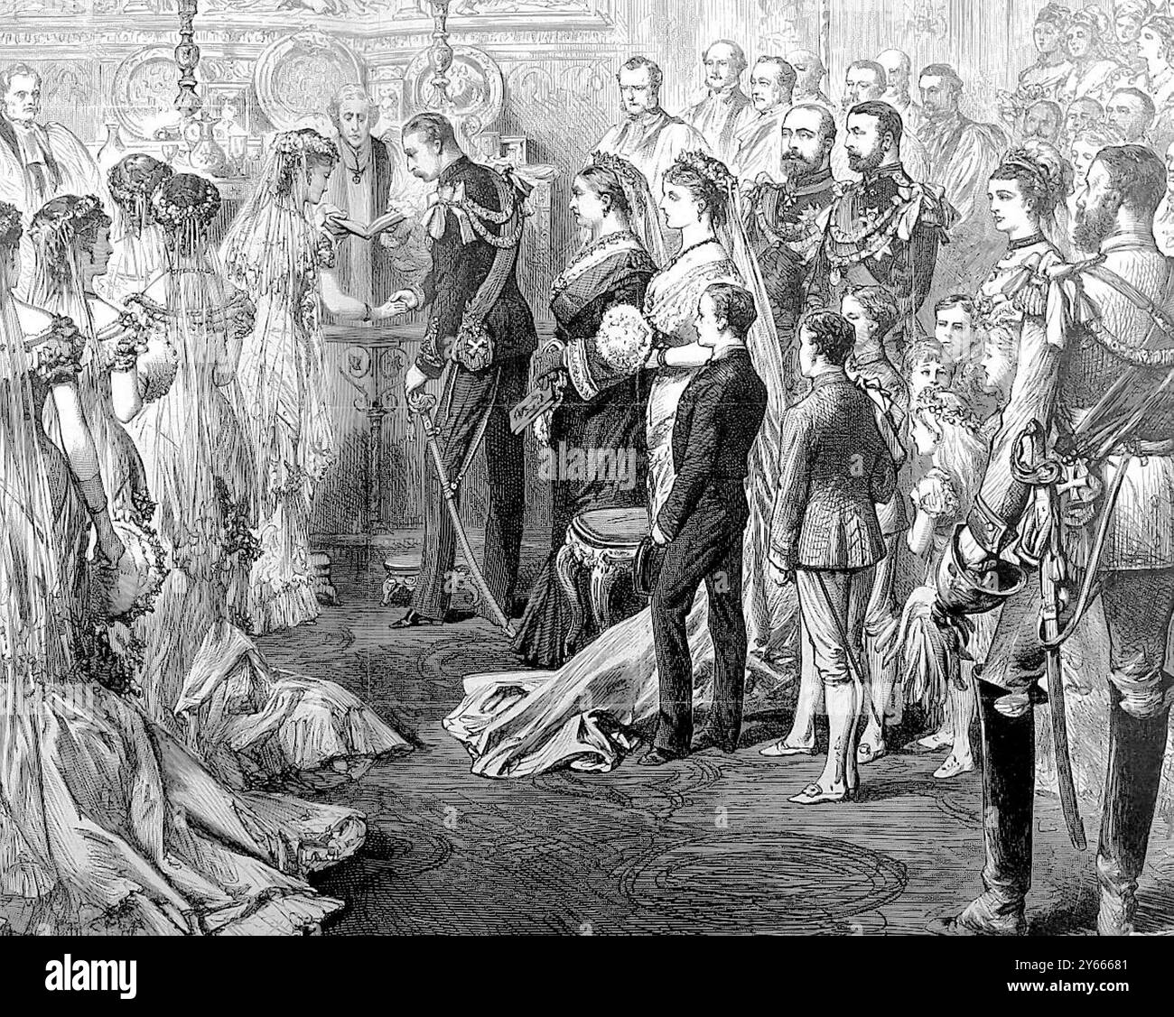 The marriage of His Royal Highness the Duke of Connaught to Her Royal ...