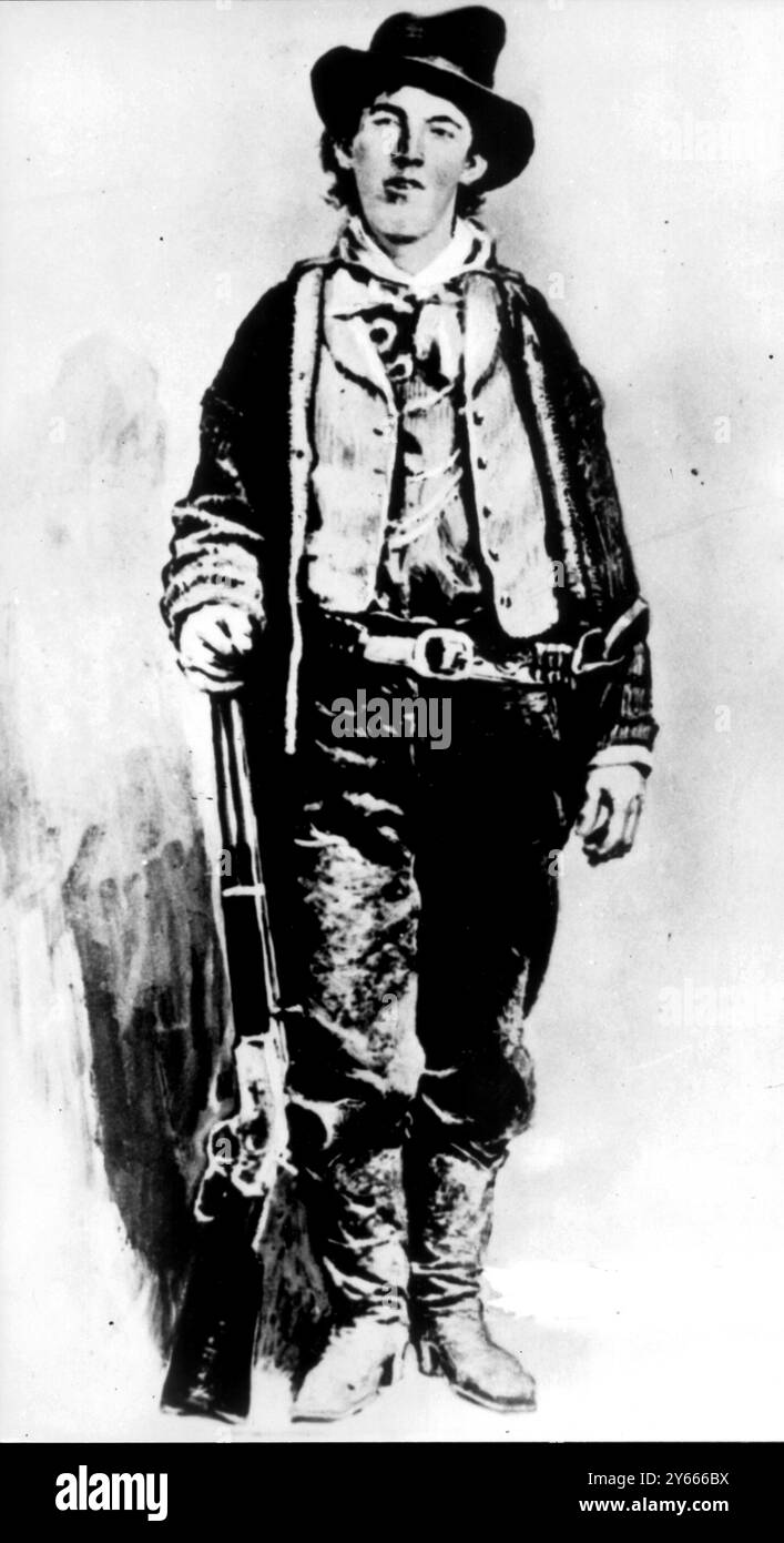 Billy the Kid aka William Bonney Stock Photo - Alamy