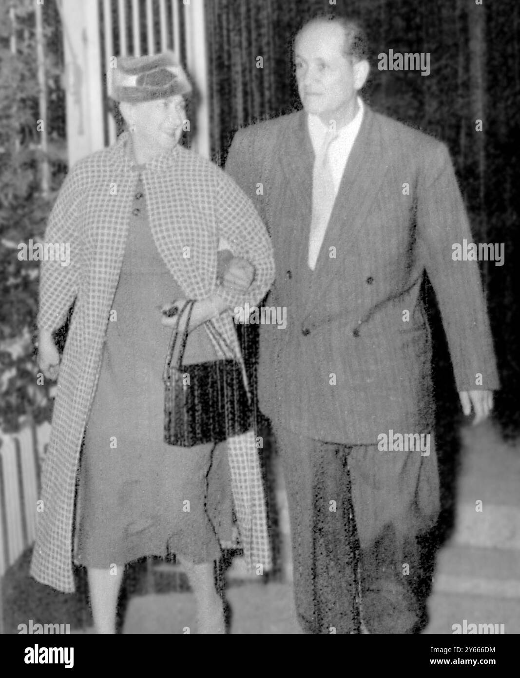 14th May 1957 Madrid, Spain : Lt. General GUSTAVO ROJAS PINILLA deposed ...