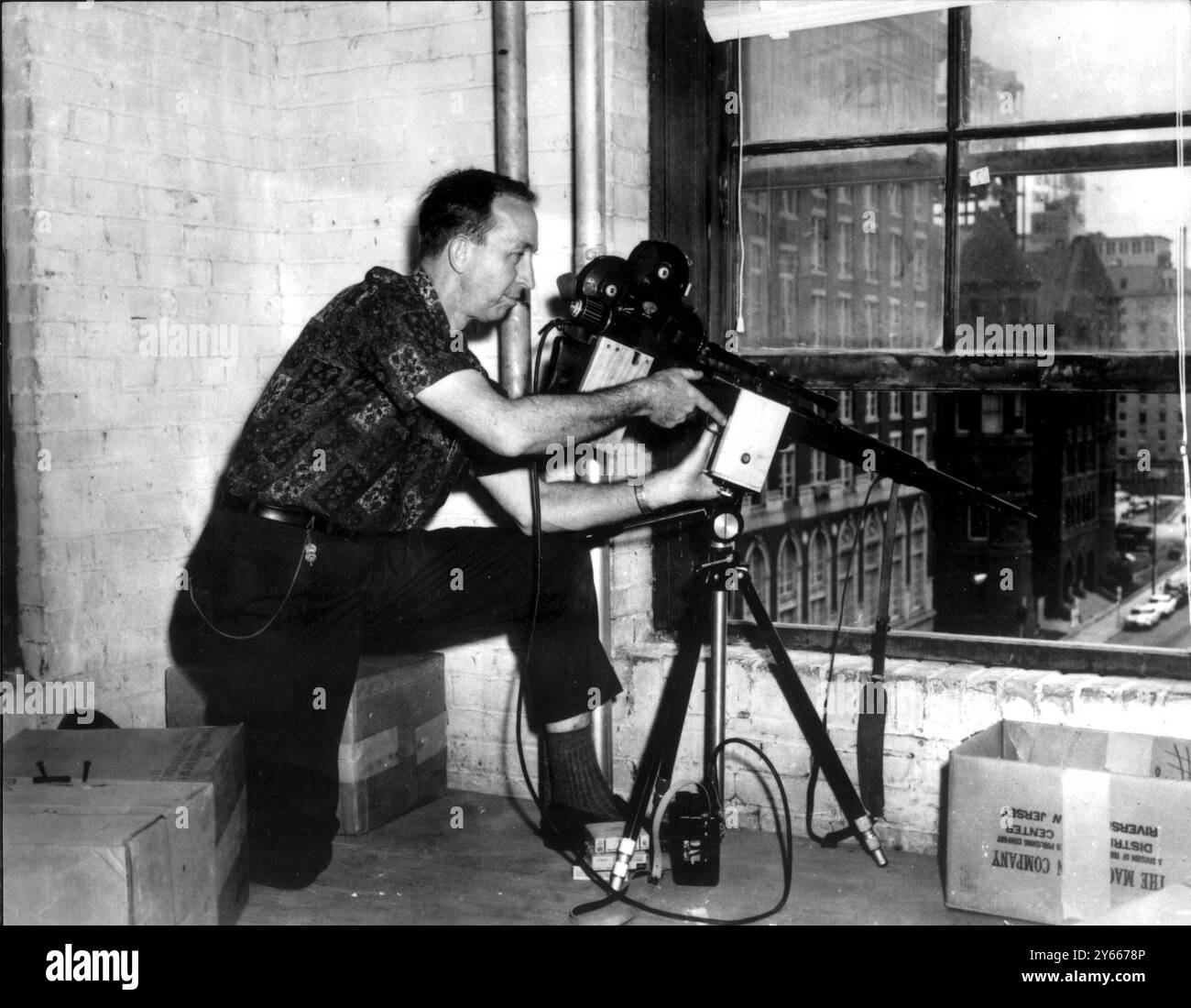 Taken during a re - enactment of the Assassination of JFK using actual ...