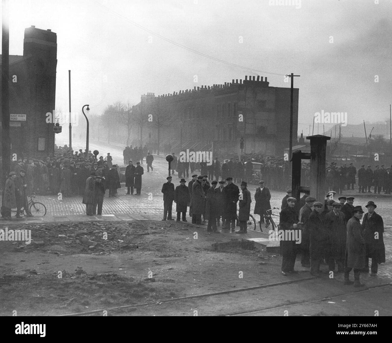 The 'Call' Millwall Dock 1940 Stock Photo - Alamy