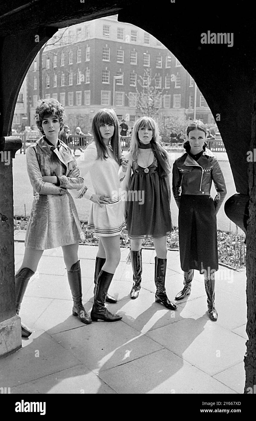 Displaying the Ossie Clark and Alice Pollock winter collection 14th ...