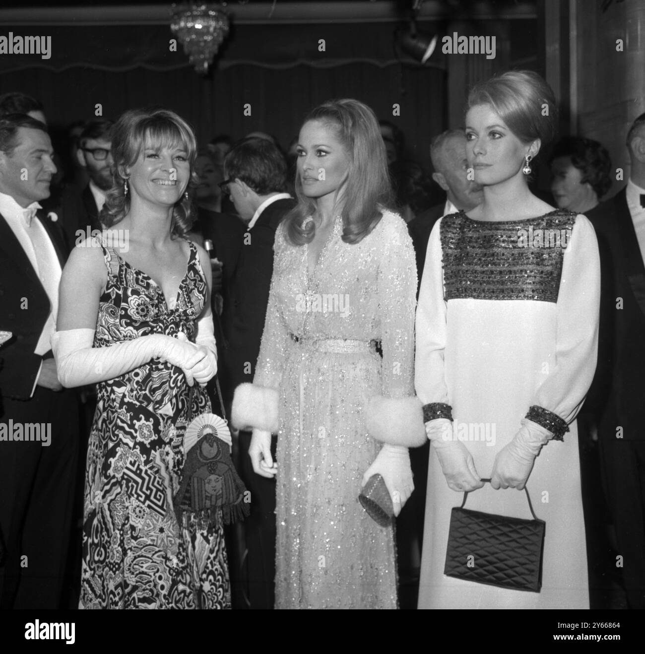 Julie Christie , Ursula Andress and Catherine Deneuve at the Odeon ...