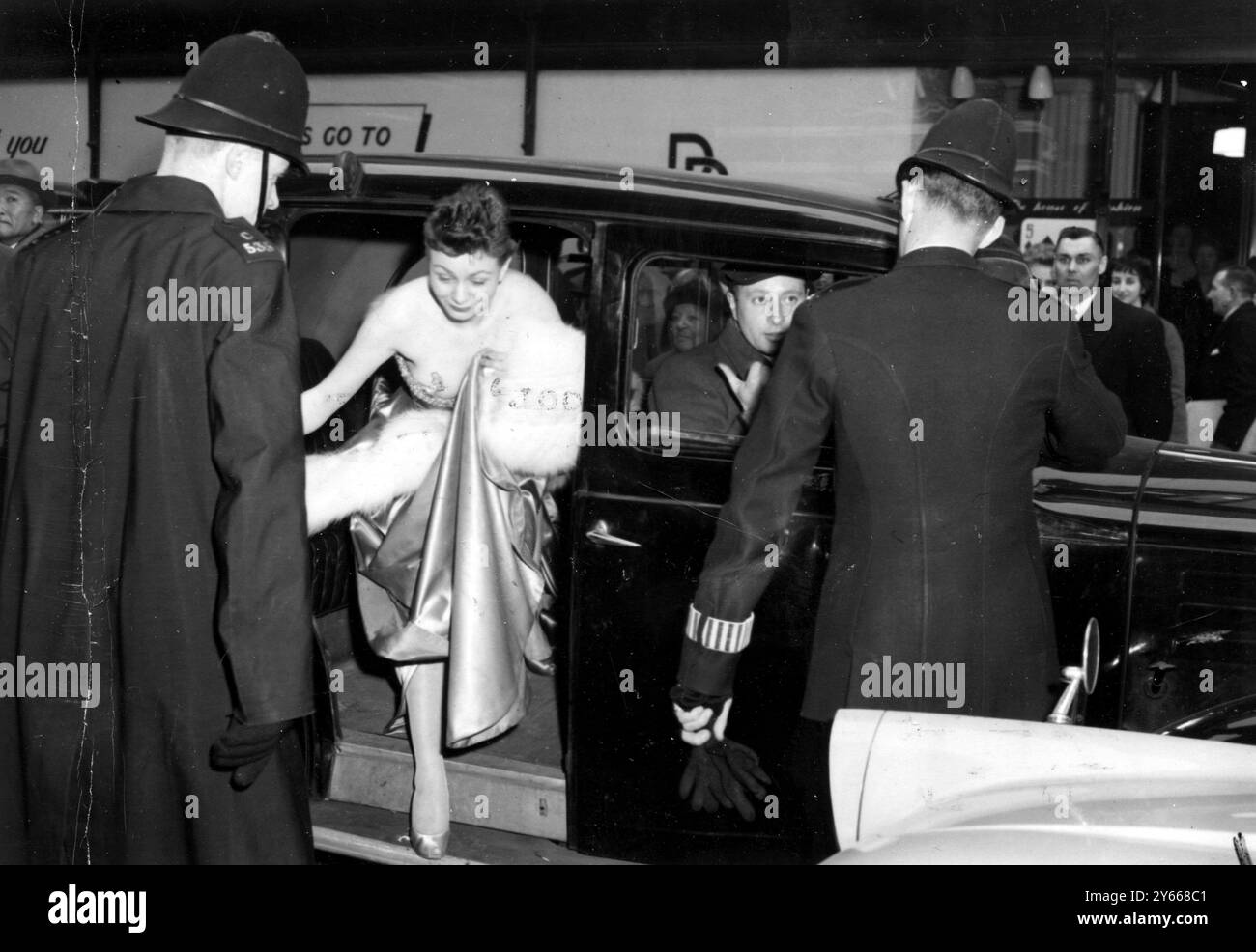 Wardour Street London Show girl at last nights Latin Quarter Party 3 ...