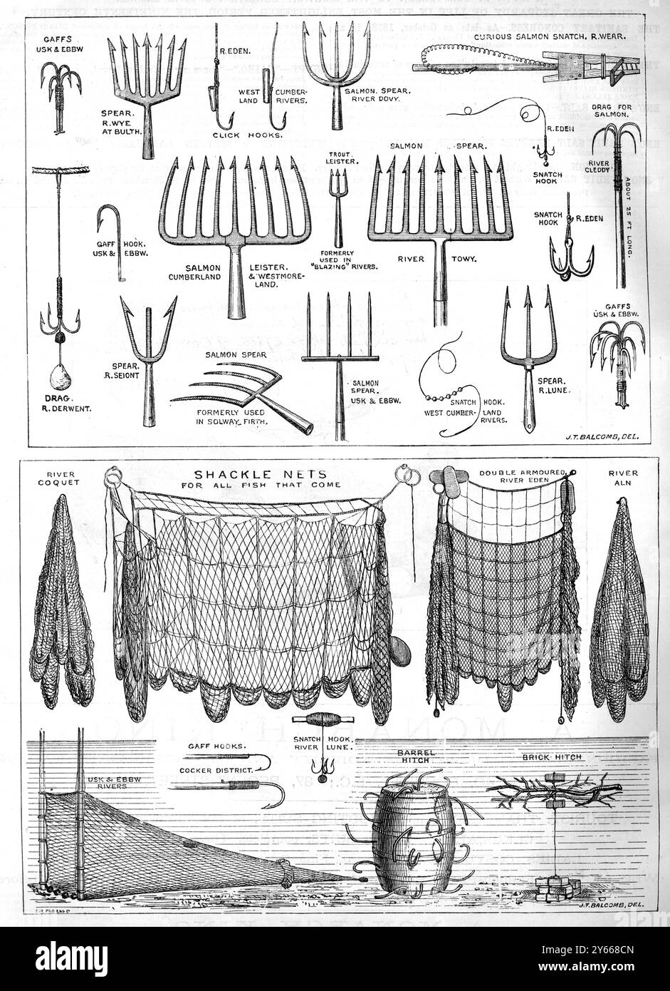 Salmon poaching implements : Mr Ffennell's Collection at the ...