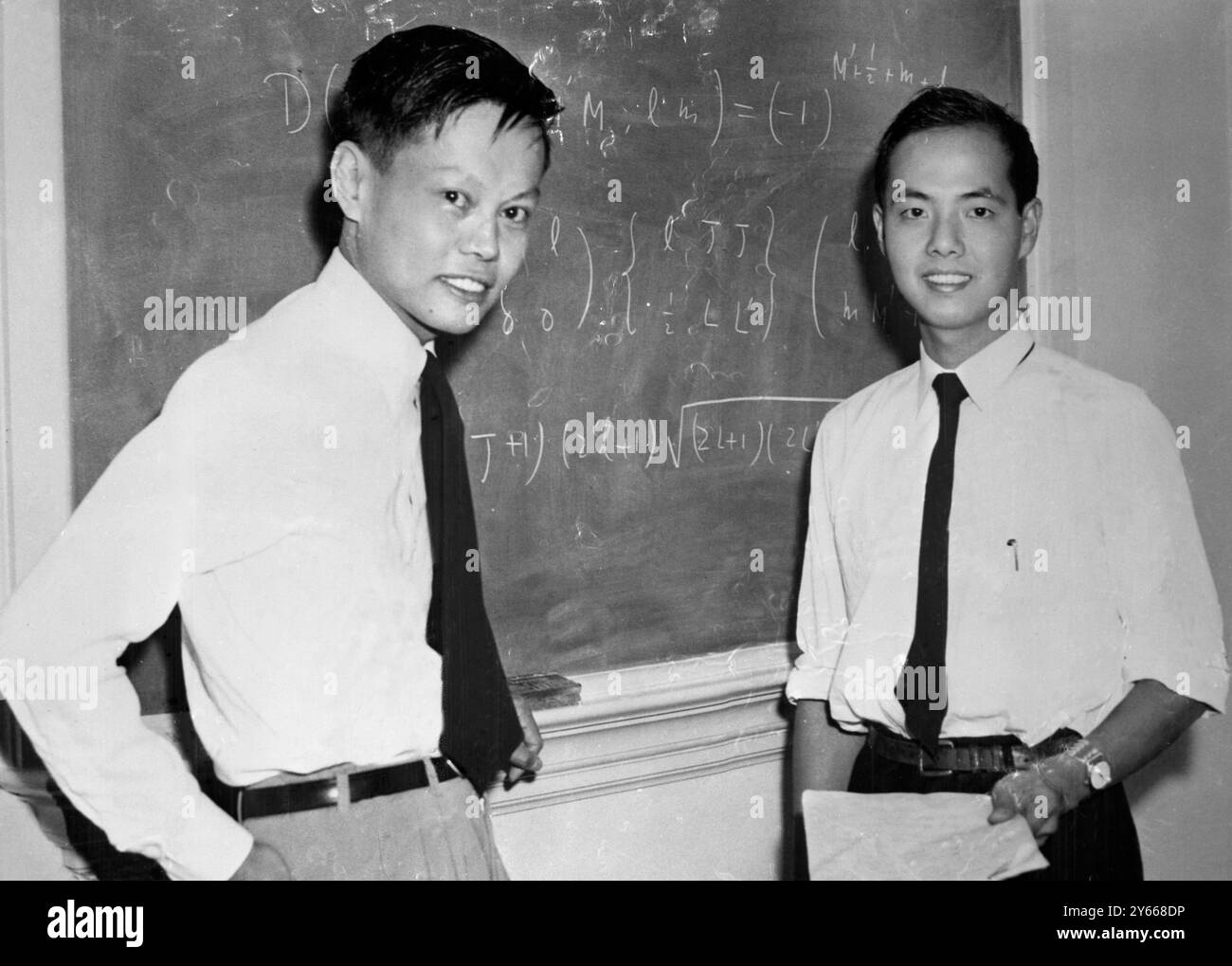 Share Nobel Prize for PhysicsPrinceton : A recent picture of two young Chinese-Americans ...