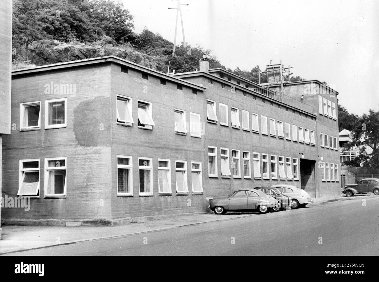 The exterior of Halden Reactor in Norway which contains the world's ...