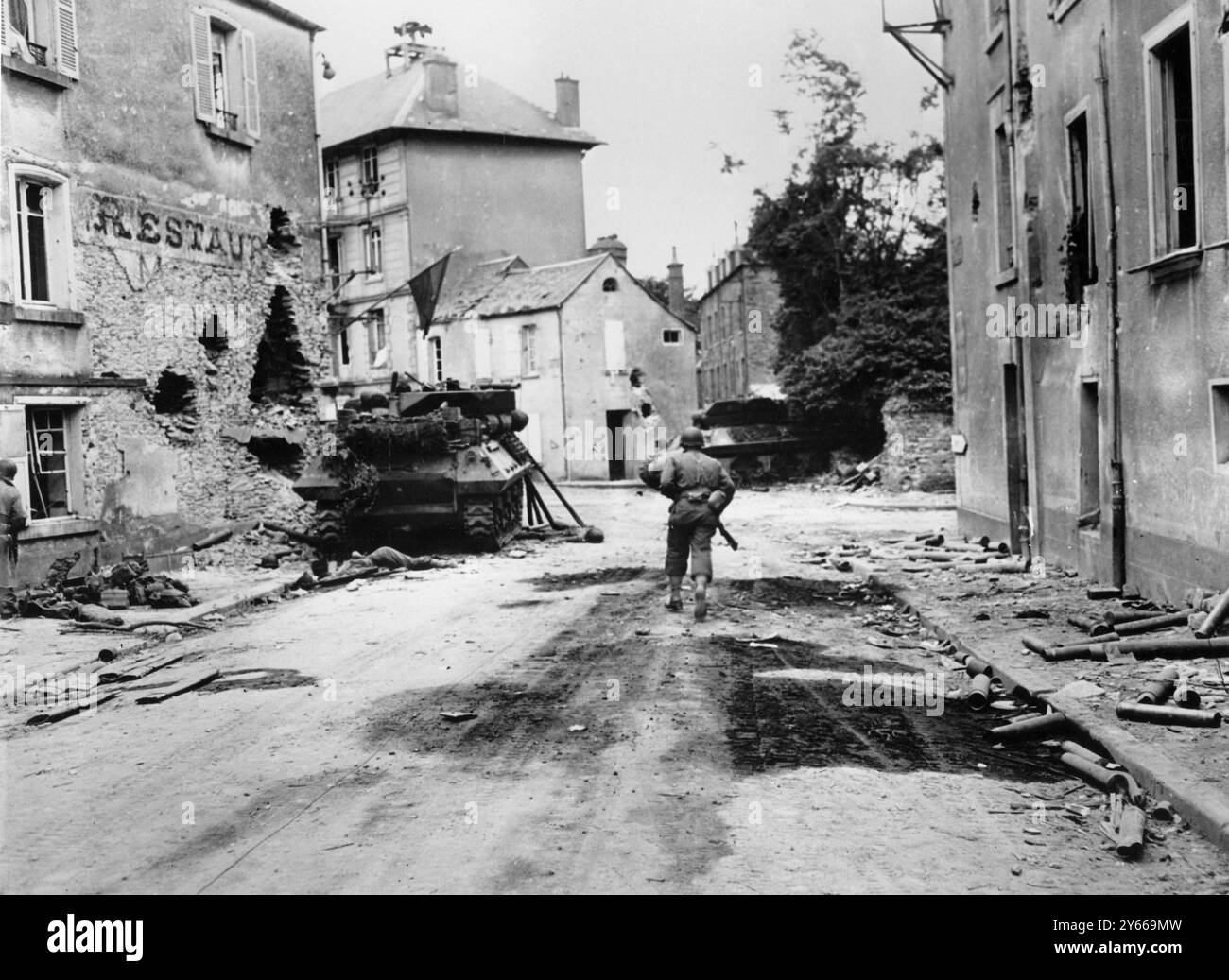 Relief of Bastogne, Battle of the Bulge - 1944-45 Stock Photo - Alamy