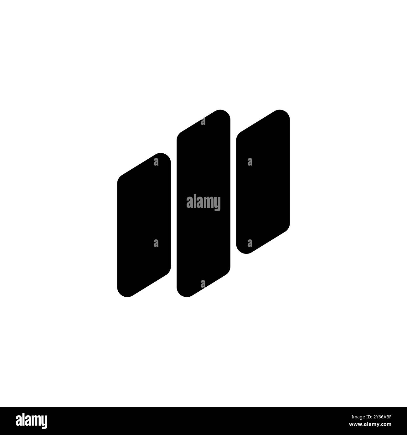 Modern Three-Strip Logo Design for Finance and Banking Sector Stock ...