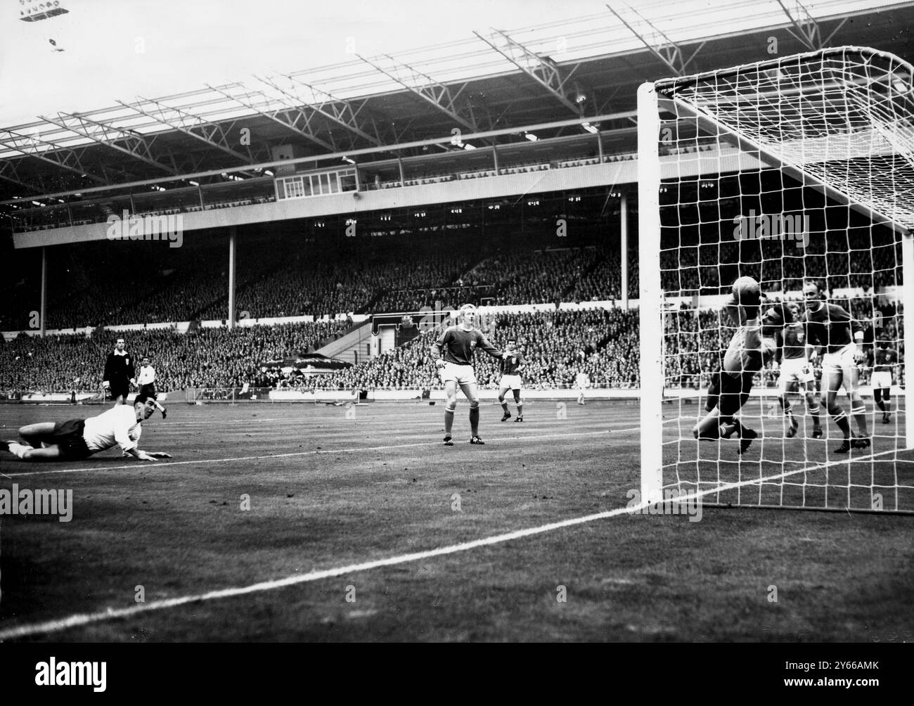 England v Rest of The World at Wembley. England and Tottenham Hotspur ...