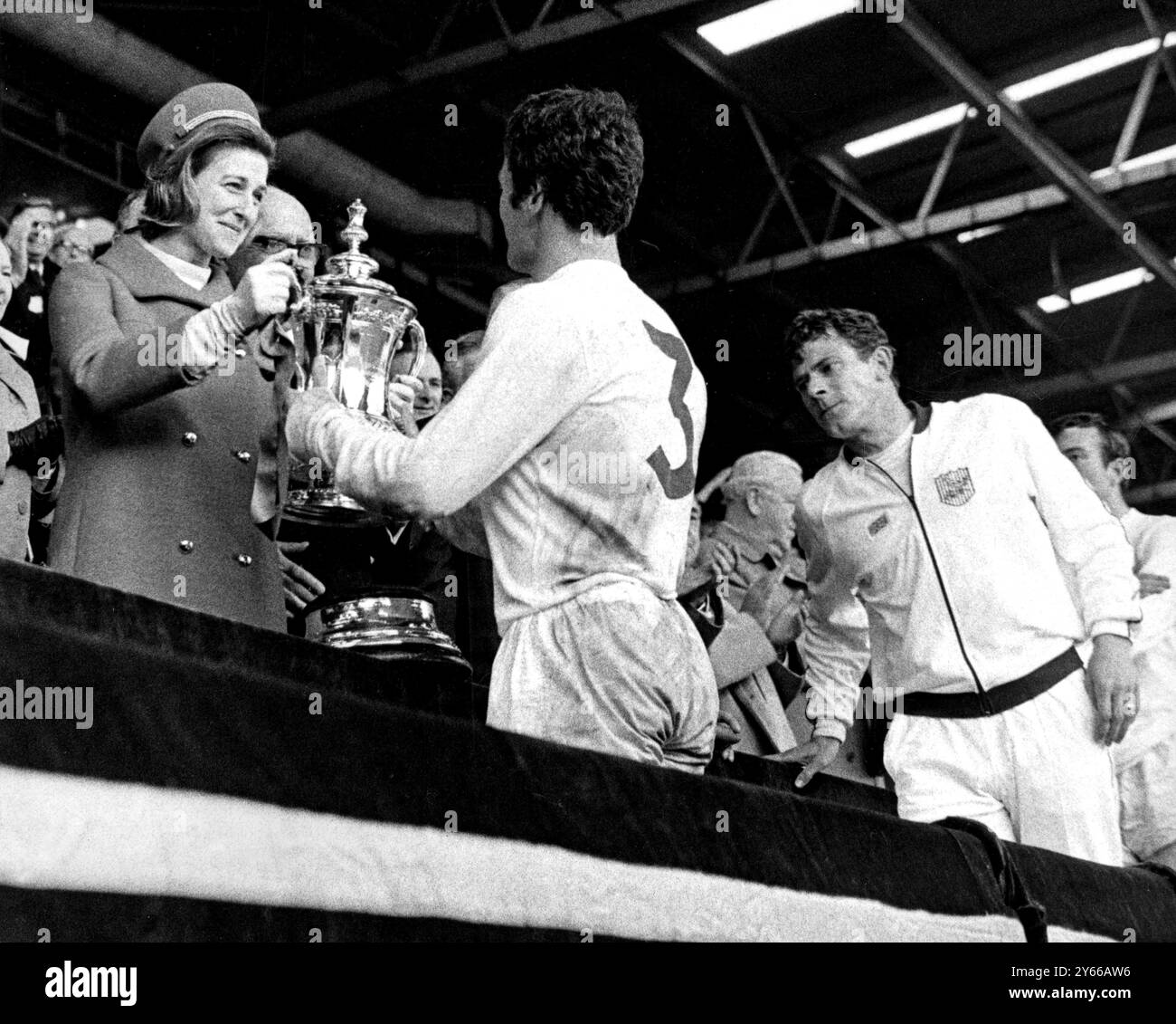 1968 FA Cup Final Everton v West Bromwich Albion Princess Alexandra ...