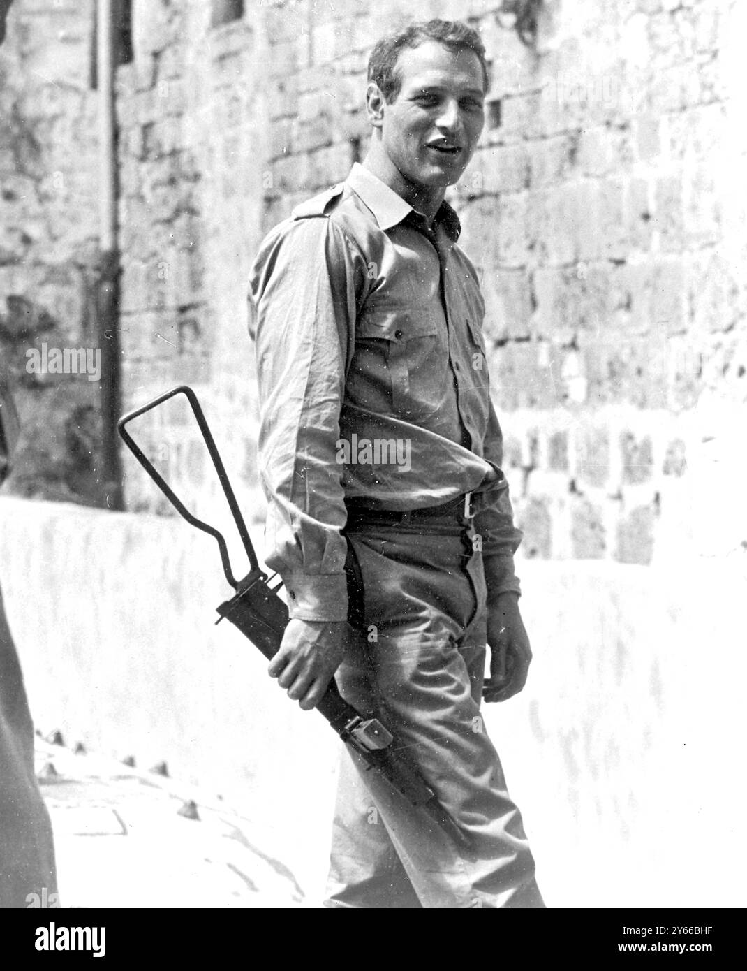 London; hollywood actor Paul Newman in film "Exodus" 2nd November 1961 ...