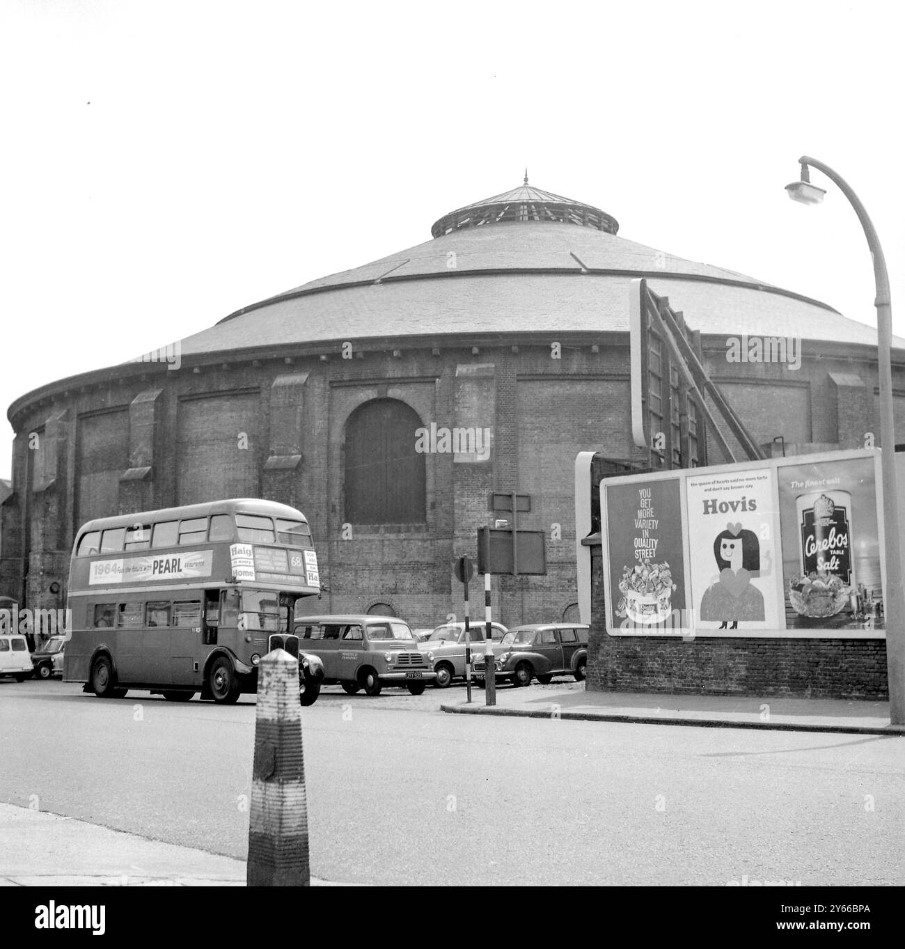 London: View of the Old Engine-Turning Shed near London's Chalk Farm ...