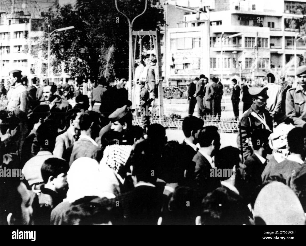 Baghdad, Iraq: Seven convicted spies were executed here yesterday, four ...