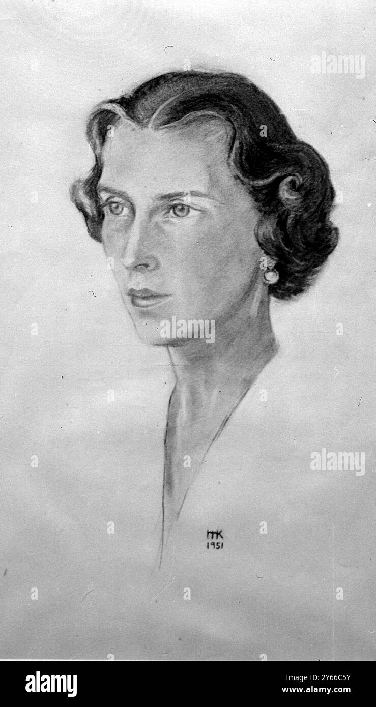 London: Portrait of Princess Paul of Yugoslavia by her sister, the ...