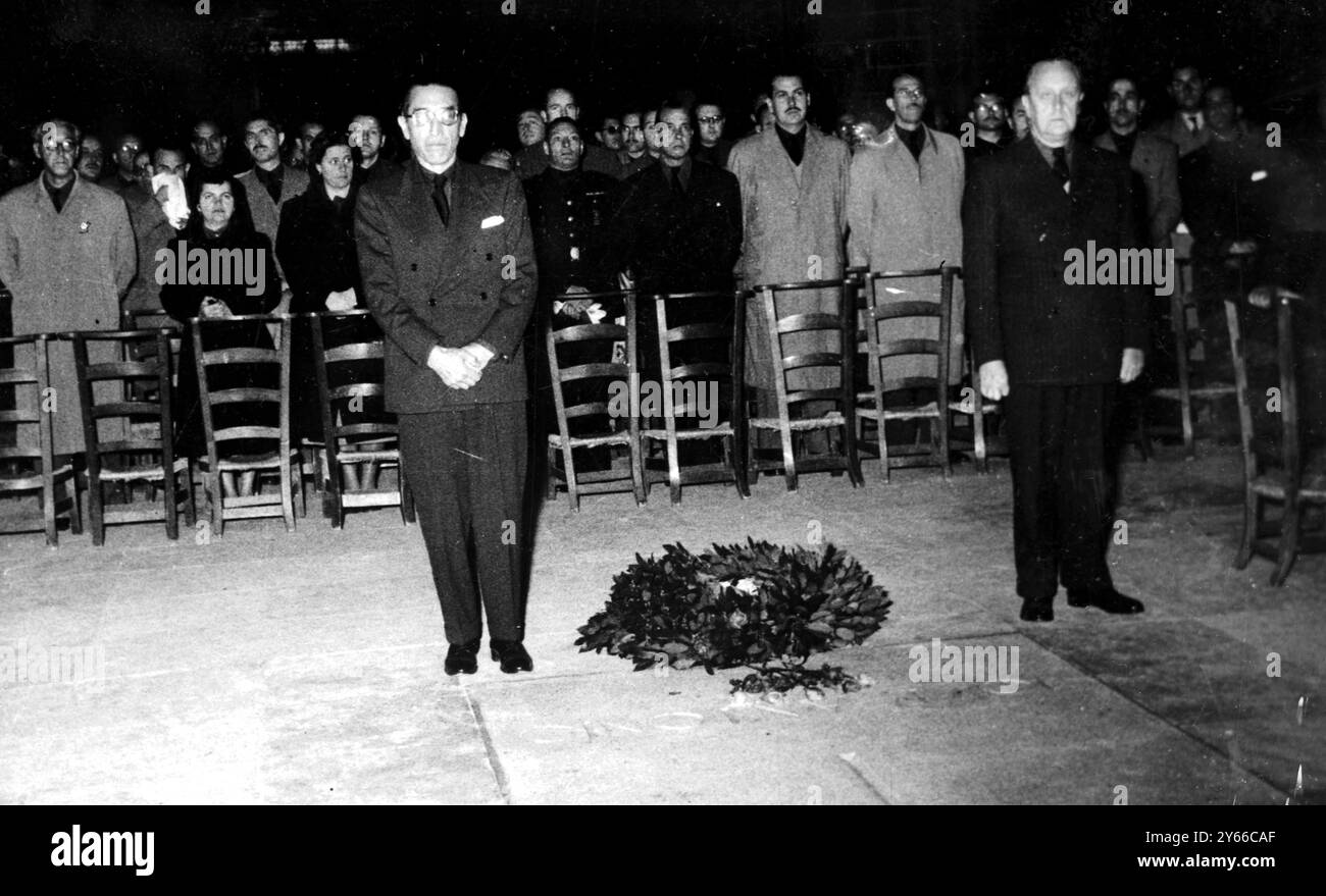 Paying Homage El Escorial Spain Homage being paid at the tomb of Jose ...