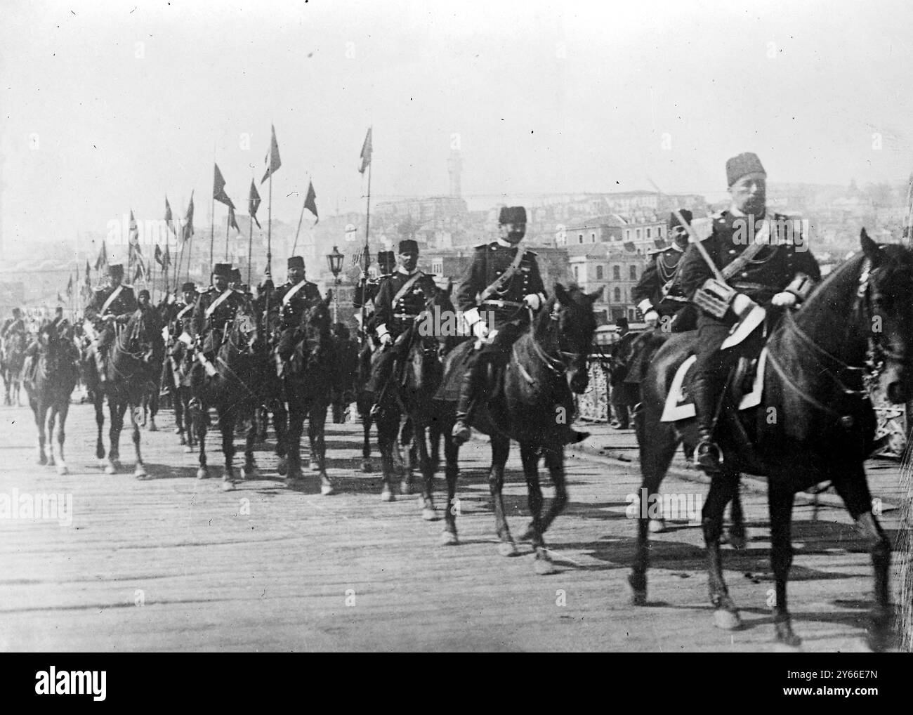 Turkish Army Turkish Cavalry Stock Photo - Alamy