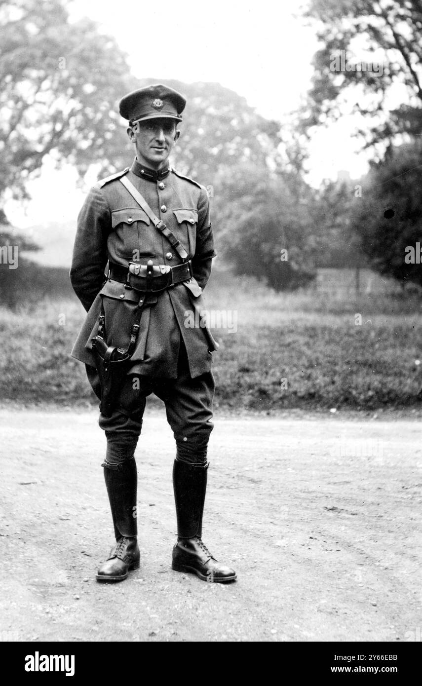 Gen Richard Mulcahy, Irish Free State Army, 1922 Stock Photo - Alamy