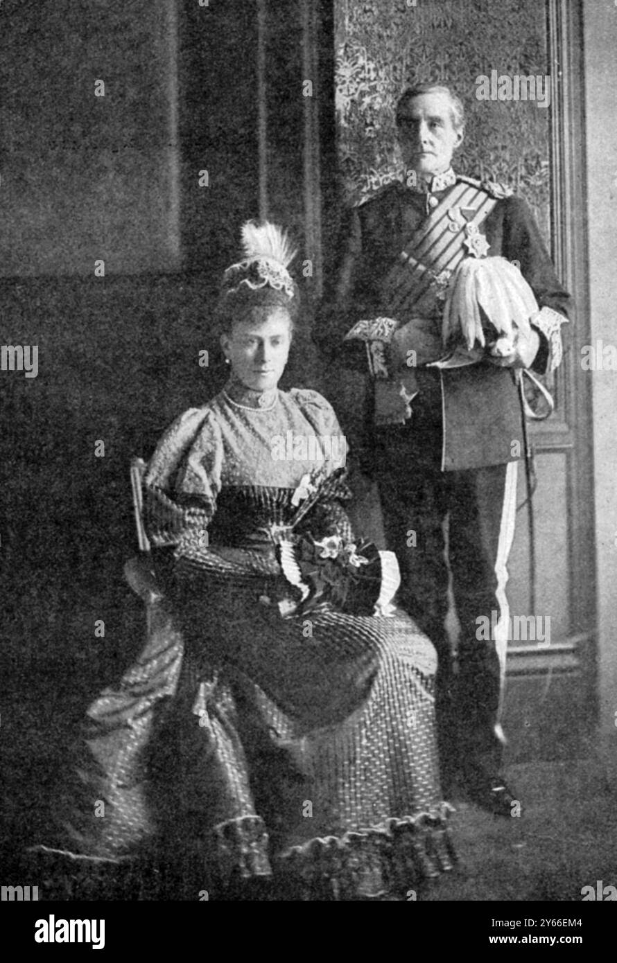 The Duchess of York and the Duke of Westminster at the wedding of Lady ...