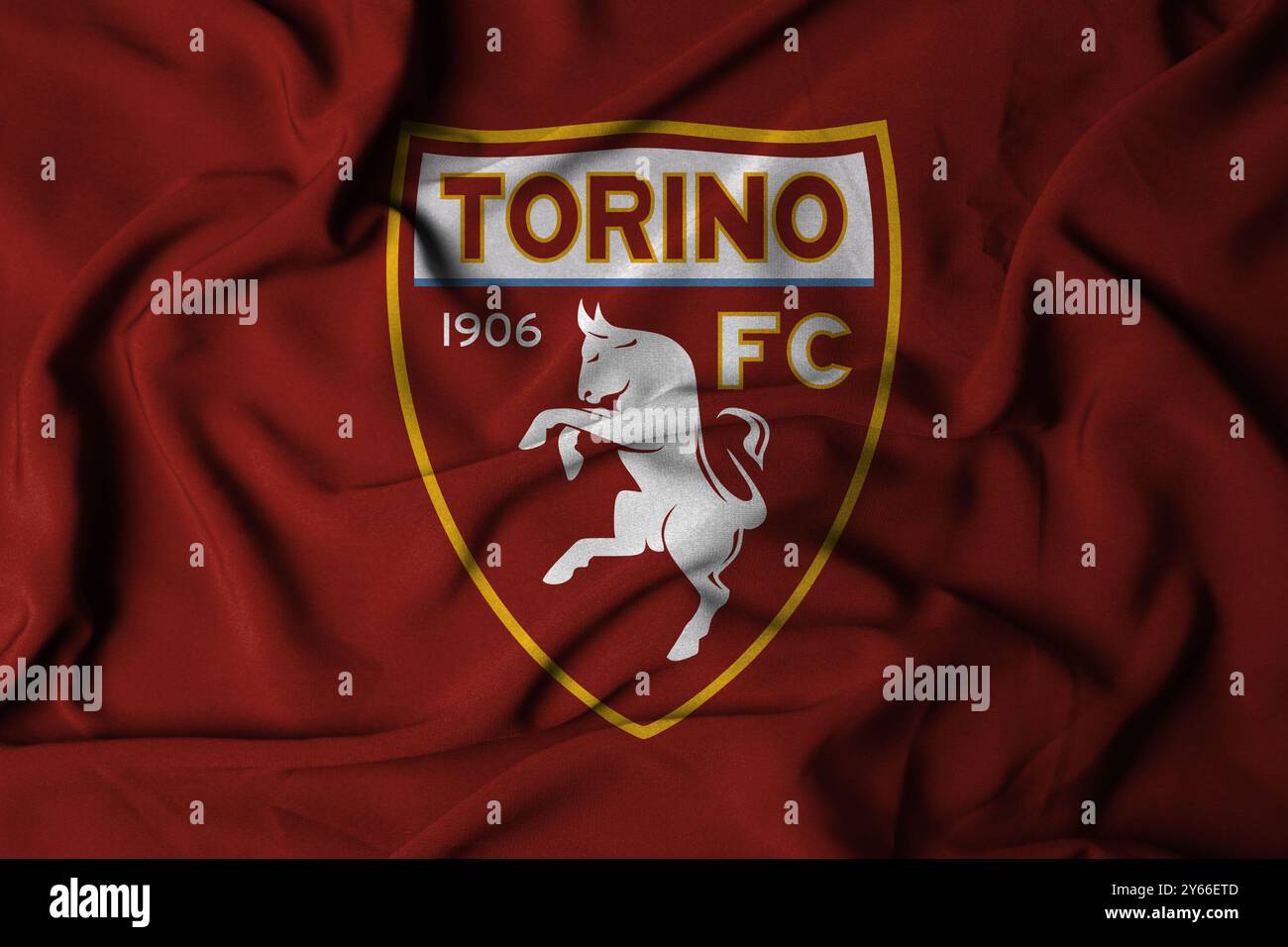 pringsewu, Lampung 24 September 2024; Selective focus flag logo texture ...