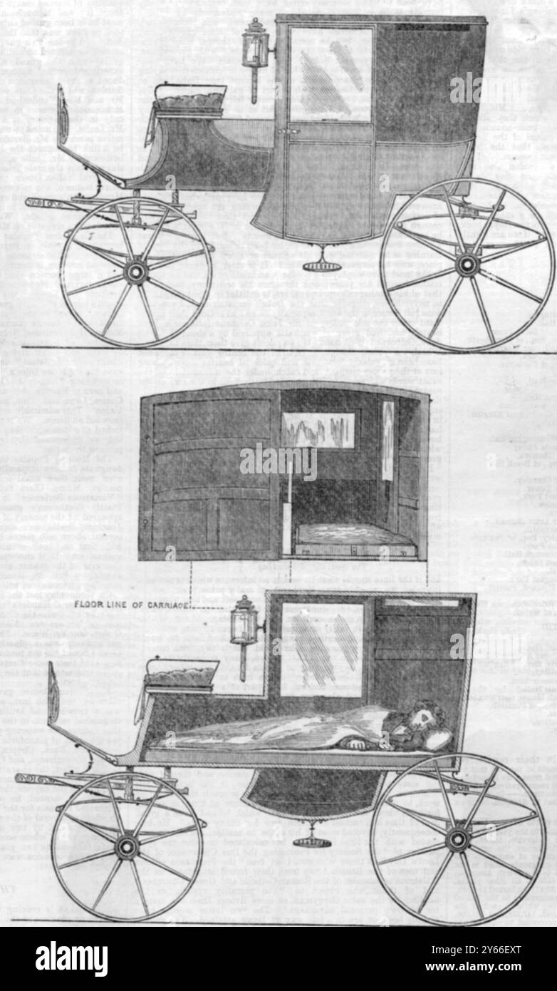 Hospital Carriage for the conveyance of fever and smallpox patients ...