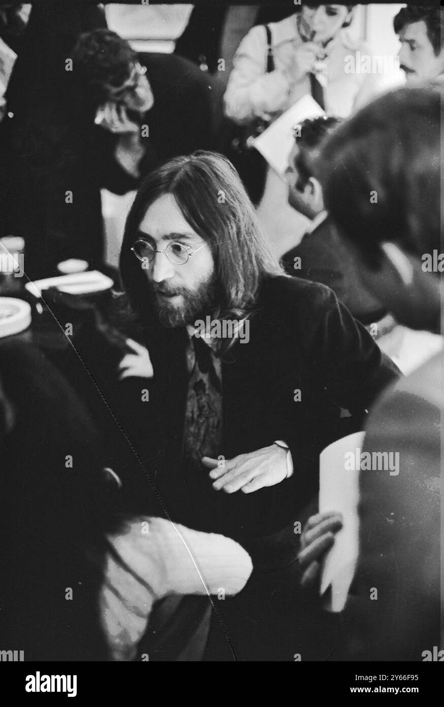 Mr Allan Klein adviser to the Beatles and their music concern "Apple ...