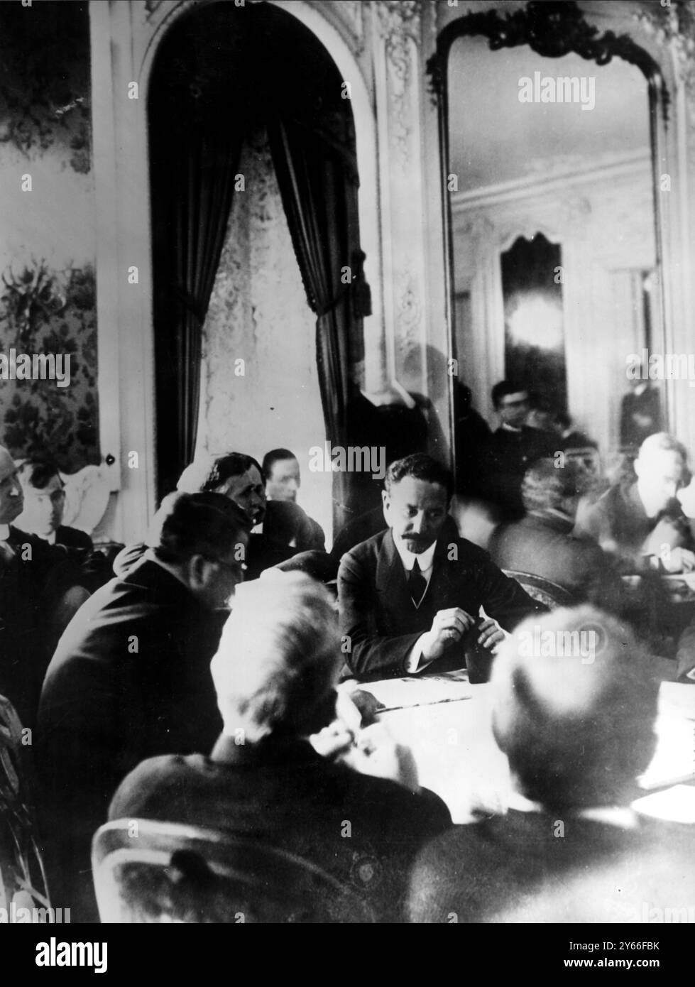 Joseph Bruce Ismay at the US Senate hearing after the Titanic disaster ...