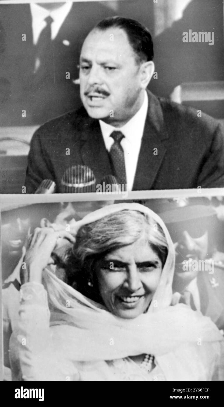 Mohammed Ayub Khan 1951 pic overcame an early lead by Miss Fatima ...