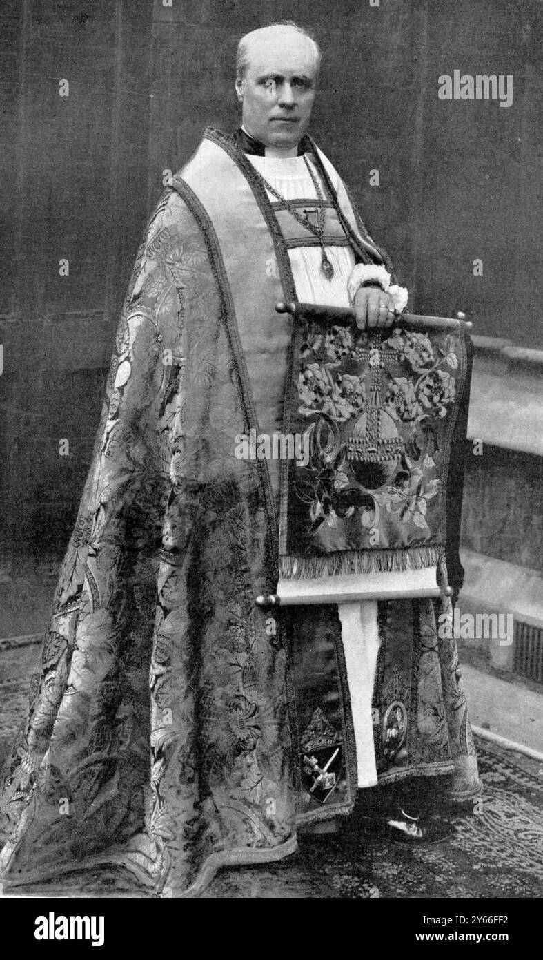 The Right Rev Randall Thomas Davidson Bishop of Winchester January 1903 ...