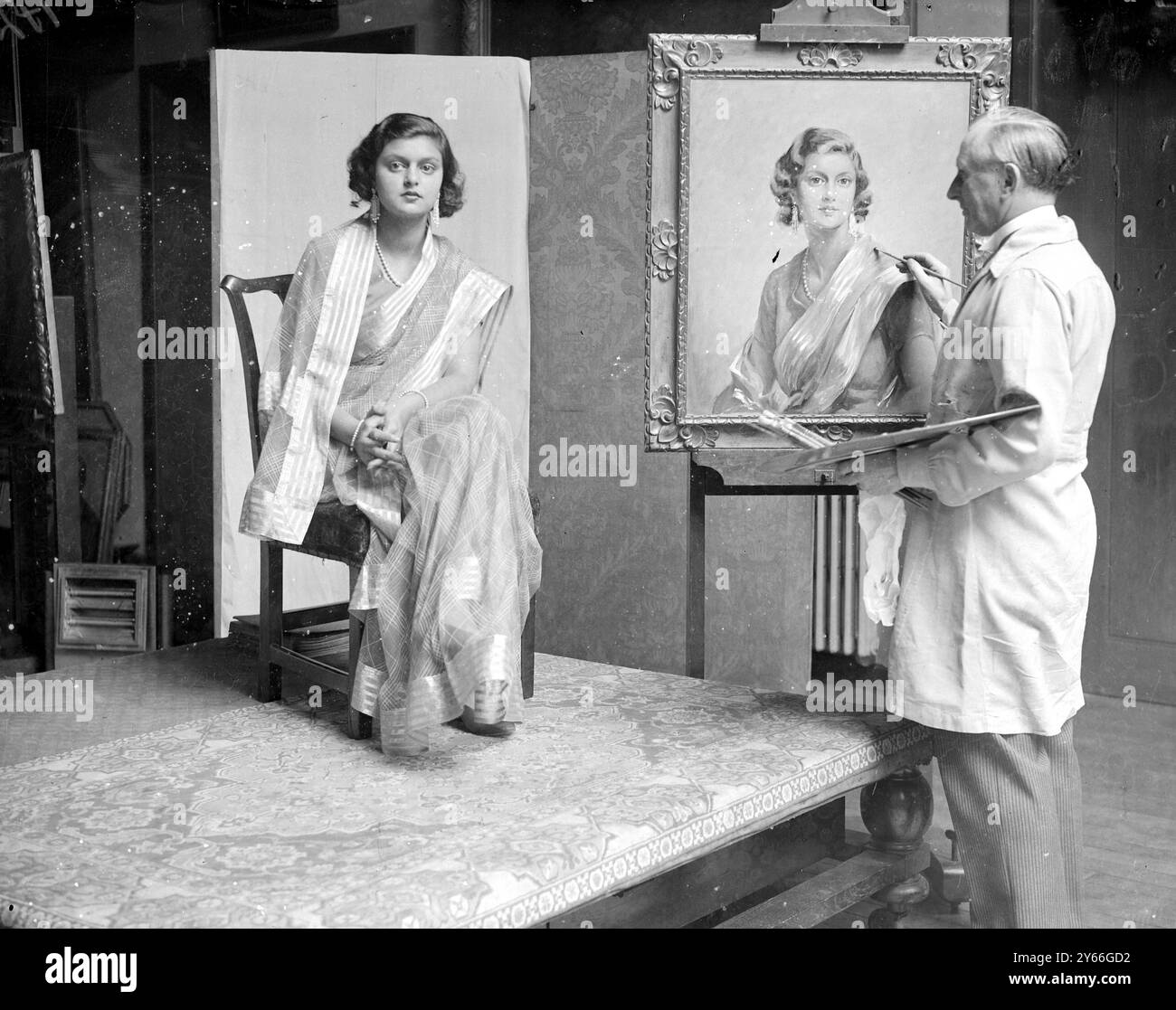 Princess Ayesha of Cooch Behar daughter of Maharance of Cooch Behar ...