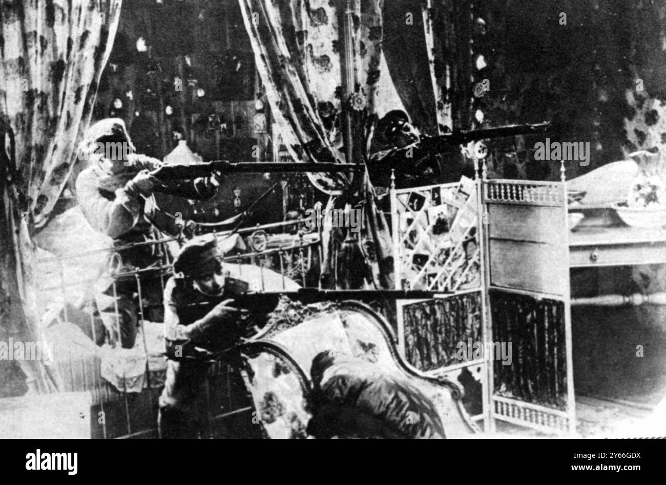 A "Red" Film of the Russian Revolution Scenes from October with doubles ...