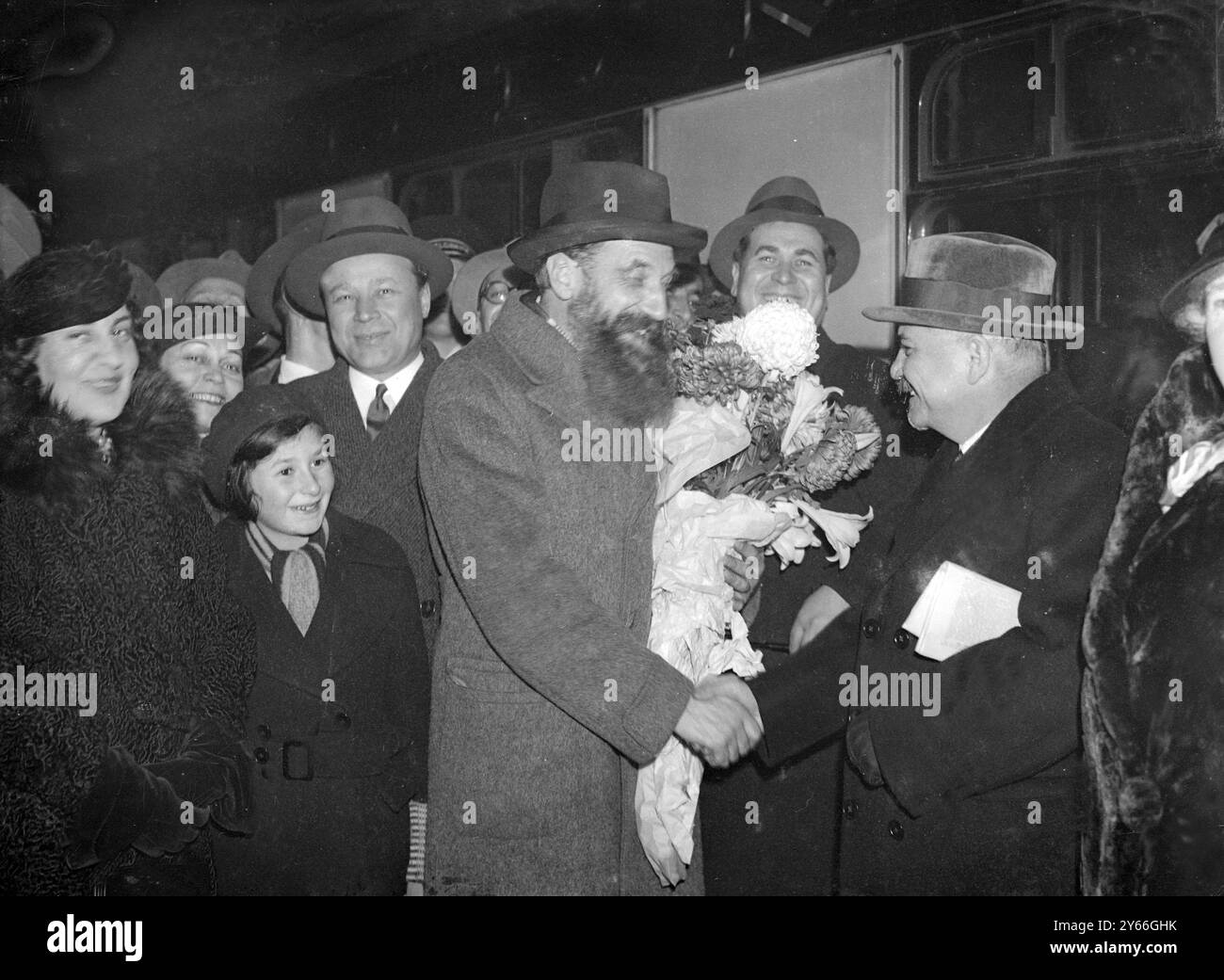 Professor Otto Schmidt, the Soviet Artic explorer and leader of the ...