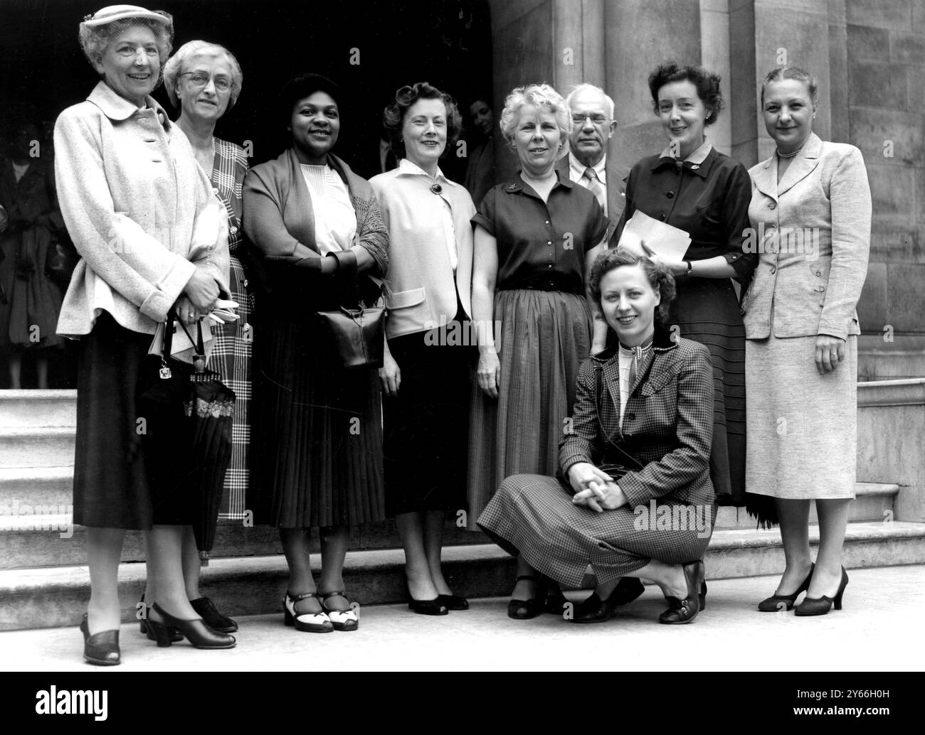 American students from Washington DC with Mrs Barbara Castle, MP for ...