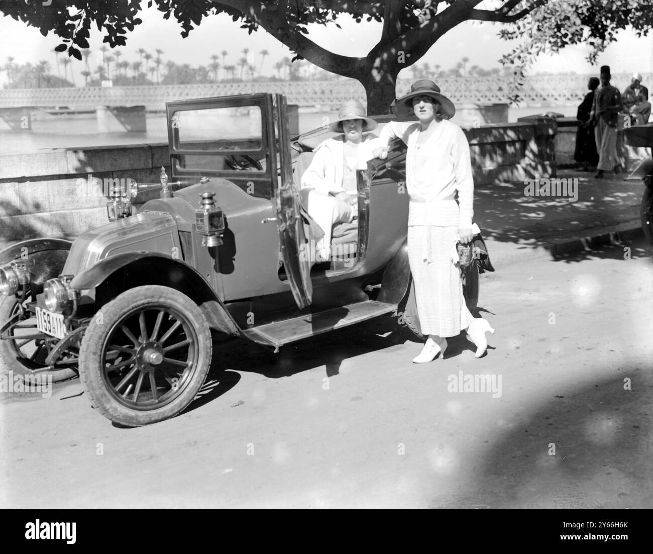 Cairo Mrs Mark Patrick (wife of secretary at the residency )and Mrs ...
