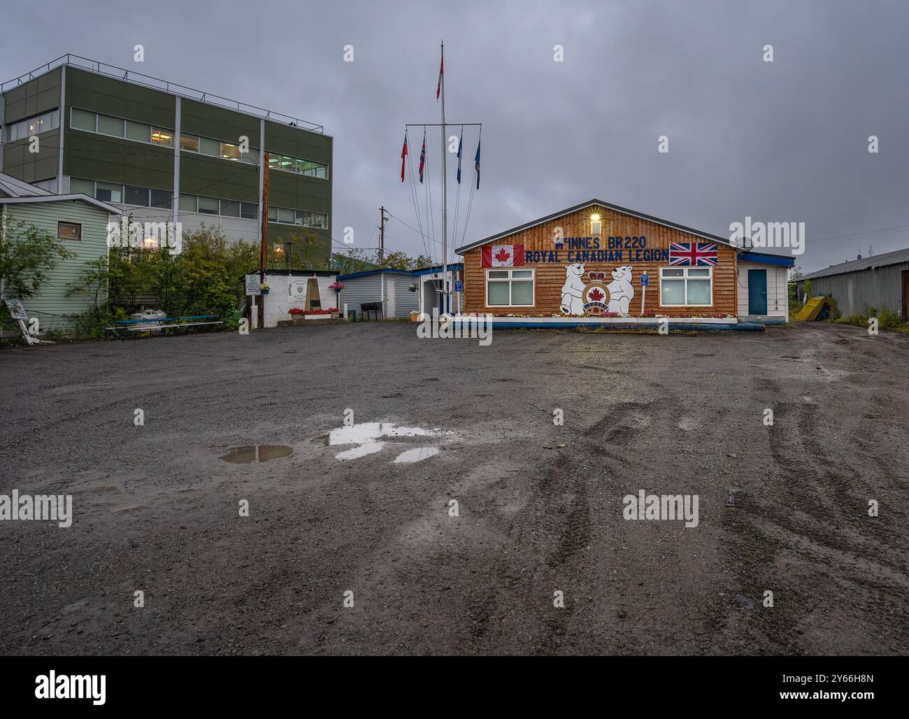 Inuvik, Northwest Territories, Canada – August 30, 2024: Exterior of ...