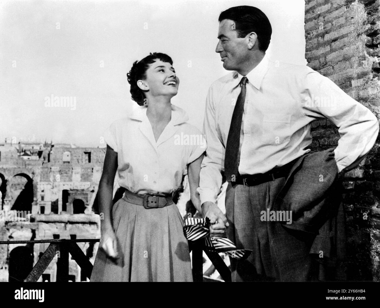 Audrey hepburn roman holiday hi-res stock photography and images - Alamy